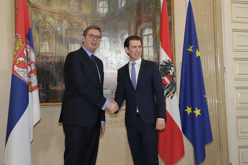Vucic se sastao sa austrijskim kancelarom|vucic.rs | vucic rs